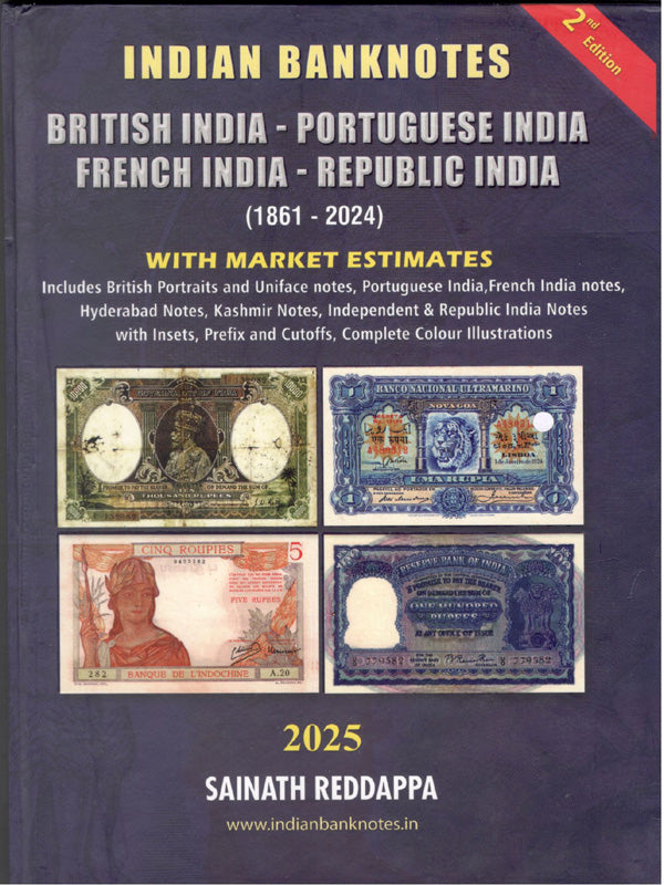 Indian Banknotes 2025 Book – Coinbazzar